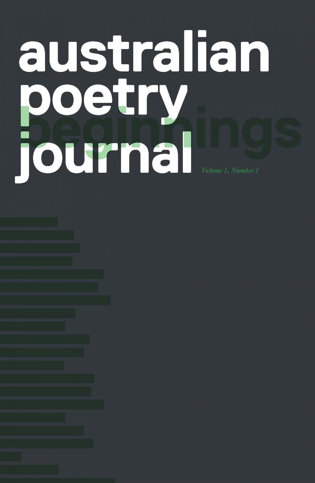 Australian Poetry Journal • | Australian Poetry
