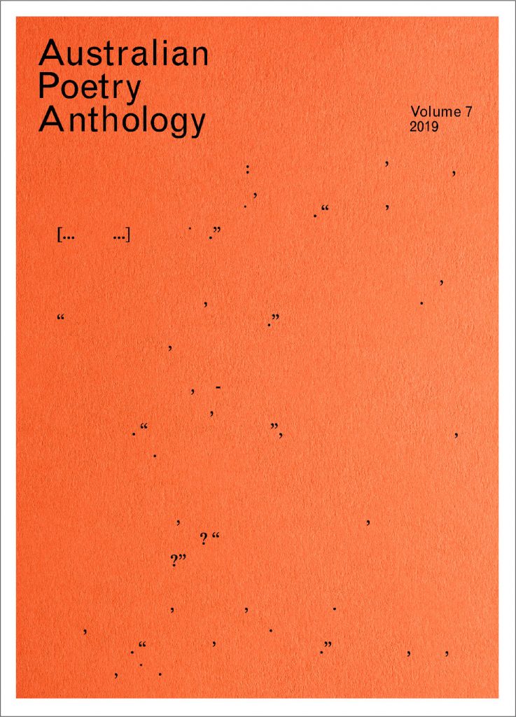 Australian Poetry Anthology Vol 7 2019 | Australian Poetry